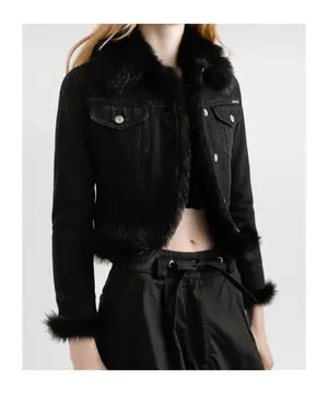 Dolce & Gabbana Dolce Gabbana Cropped Denim Jacket