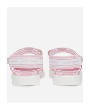 Dolce & Gabbana Logo-strap Open-toe Sandals