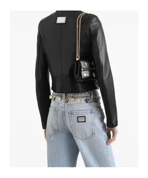 Dolce & Gabbana Biker-style Leather Jacket