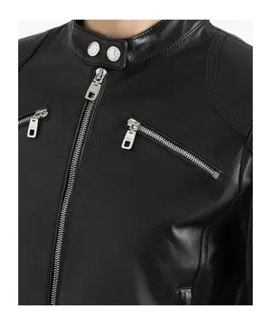 Dolce & Gabbana Biker-style Leather Jacket