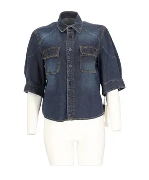 Sacai Collared Denim Jacket - No