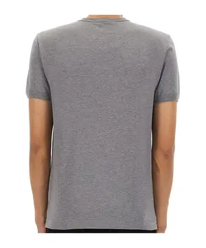 Dolce & Gabbana Dolce Gabbana Logo Patch Crewneck T-shirt