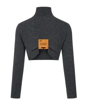 JEAN PAUL GAULTIER Turtleneck Knit Top