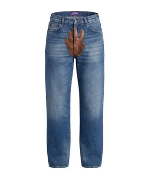 JEAN PAUL GAULTIER Belt-loop Jeans