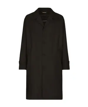 Dolce & Gabbana Dolce Gabbana Long Sleeved Buttoned Coat