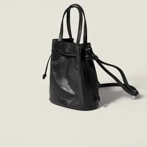 Miu Miu Shiny Leather Pouch
