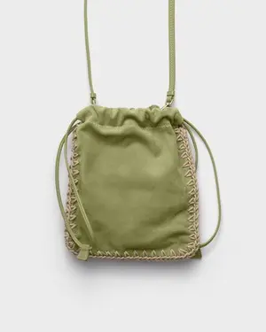 Prada Suede Smartphone Case - Agave