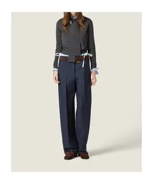 Miu Miu Stretch Wool Pants