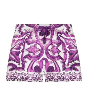 Dolce & Gabbana Silk Shorts - Multi-color