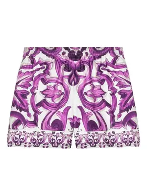 Dolce & Gabbana Silk Shorts