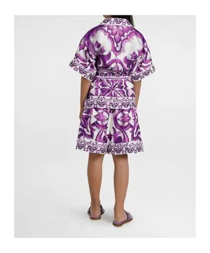 Dolce & Gabbana Silk Shorts