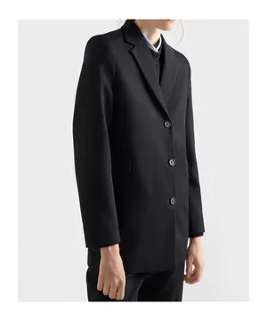 Prada Single-breasted Gabardine Jacket