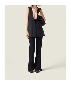 Miu Miu Double Wool Pants