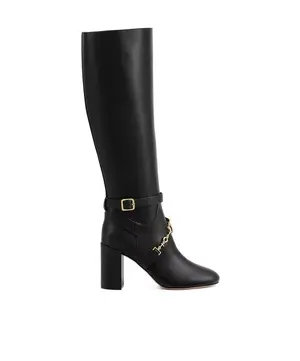 Dior Diorly Heeled Boot - Black
