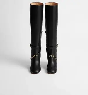Dior Diorly Heeled Boot - Black