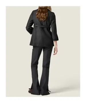 Miu Miu Double-breasted Double Wool Jacket