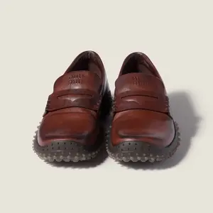 Miu Miu Leather Loafers
