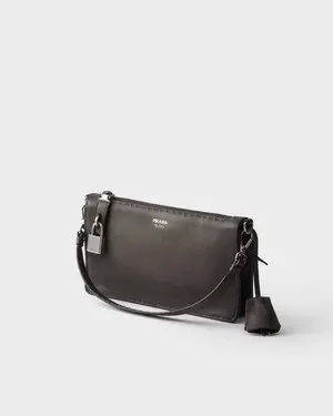 Prada Antiqued Leather Pouch