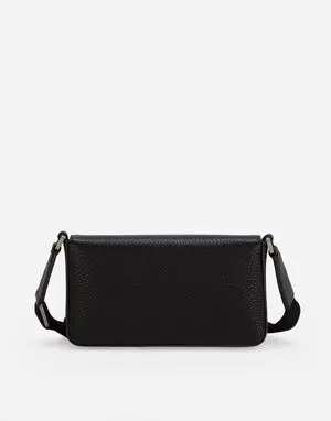 Dolce & Gabbana Dolce Gabbana Logo Embossed Mini Bag - Black