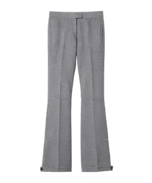 Miu Miu Double Wool Pants - Gray