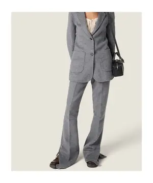 Miu Miu Double Wool Pants