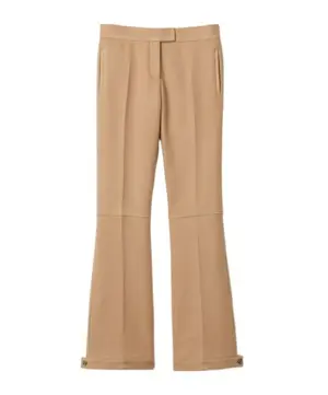 Miu Miu Double Wool Pants - Hazelnut