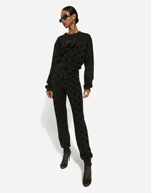 Dolce & Gabbana Dolce Gabbana Monogram Jacquard Sweatpants