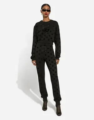 Dolce & Gabbana Dolce Gabbana Monogram Jacquard Sweatpants