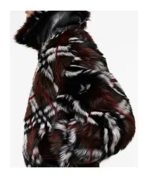 Burberry Check Shearling Lisvane Jacket