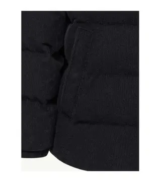 Moncler Larm Hooded Velvet Down Jacket