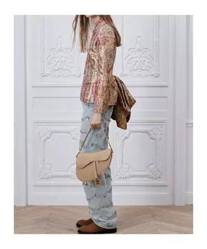 Dior Saddle Bag With Strap - No
