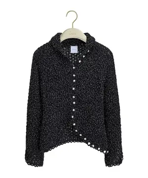 Dior Fitted Cardigan - Black