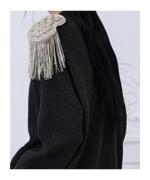 Dior Oversized Cardigan With Embroidered Epaulets