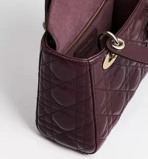 Dior Mini Lady Bag With Chain