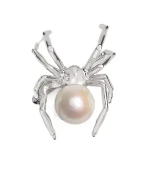 Dior Spider Brooch - Silver