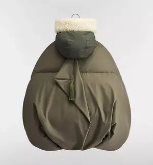 Dior Puffer Jacket With Cape