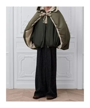 Dior Puffer Jacket With Cape