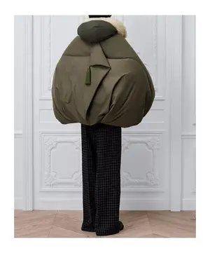 Dior Puffer Jacket With Cape