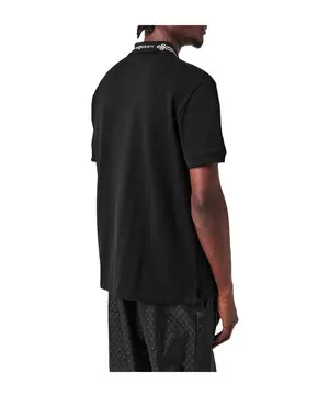 Alexander McQueen Short-sleeve Polo Shirt - Black