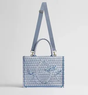 Dior Qixi Medium Book Tote With Strap