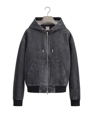 Dior Hooded Jacket With Band - Dark Gray