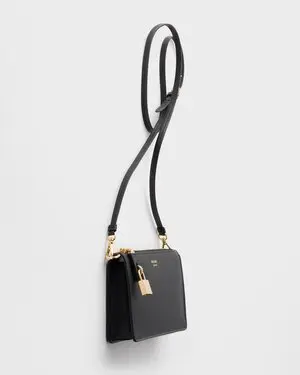 Prada Saffiano Leather Smartphone Pouch