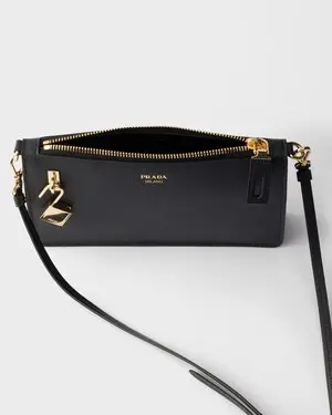 Prada Saffiano Leather Smartphone Pouch