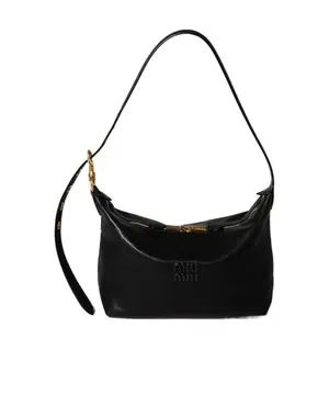 Miu Miu Spirit Nappa Leather Bag - Black