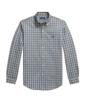 Polo Ralph Lauren Check Longsleeve Shirt Grey