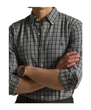 Polo Ralph Lauren Check Longsleeve Shirt - Grey