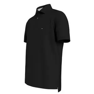 Tommy Hilfiger Minimalist Shortsleeve Polo Shirt - Black