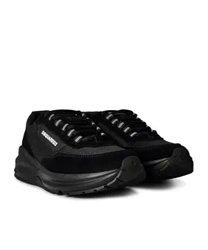 Dsquared2 Mesh And Suede Sneakers