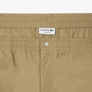 Lacoste Elastic Waistband With Button Fly, Short Length