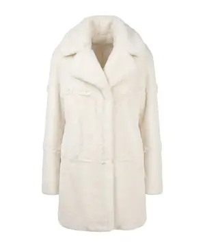 Ermanno Scervino Long-sleeved Coat - No